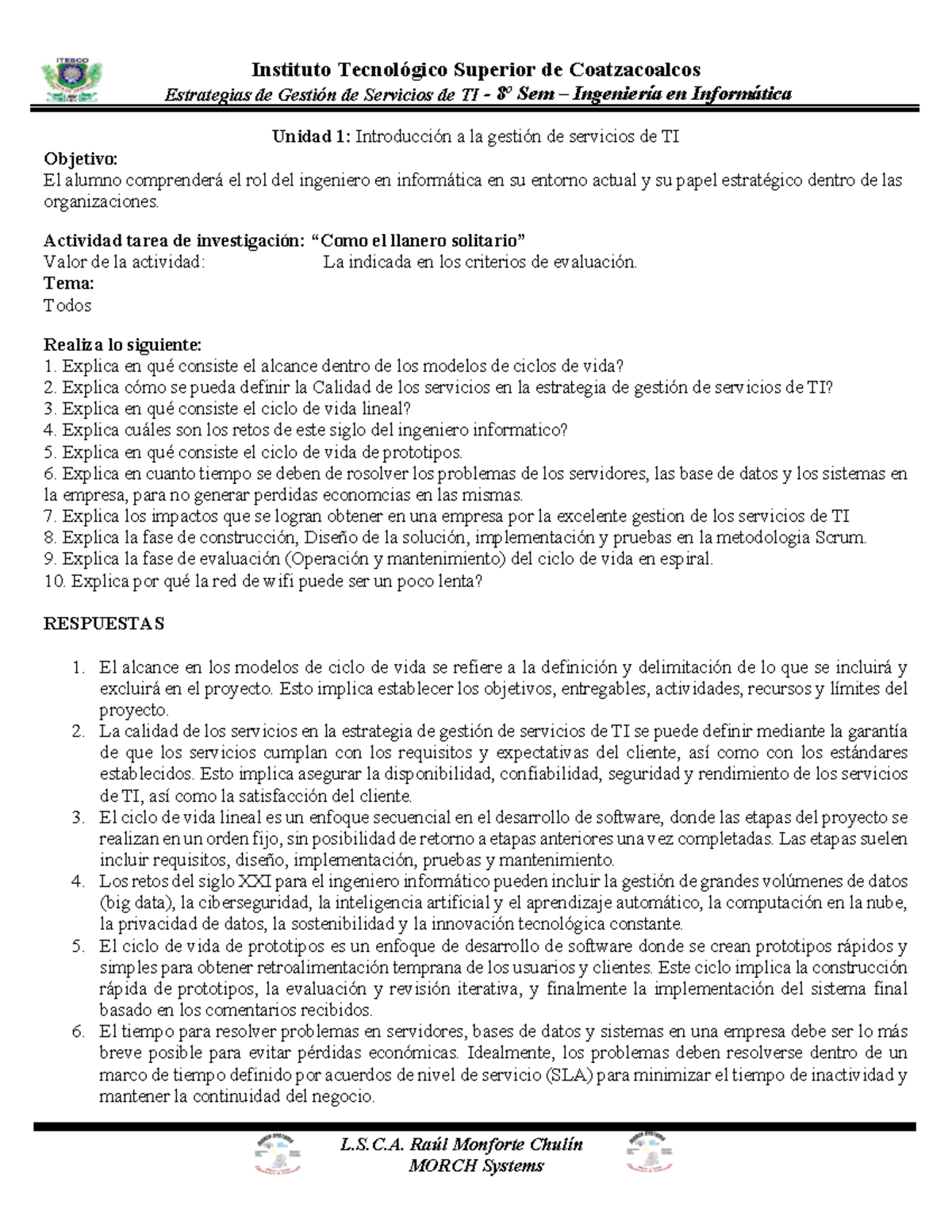Egsti, U1, A1TI - Instituto Tecnológico Superior de Coatzacoalcos ...