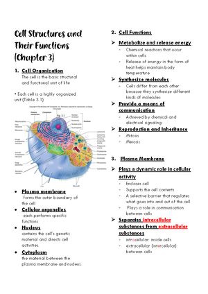 Chapter 3 - 1 Human Biology: Concepts and Current Issues, 8e (Johnson ...