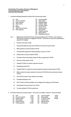 Scribd - sample problems for account receivables - PROBLEM 1 Solution ...