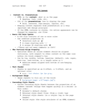 Forms - Professor: Rick Mercer - Lecture Notes CSC 337 Chapter 8 Forms ...