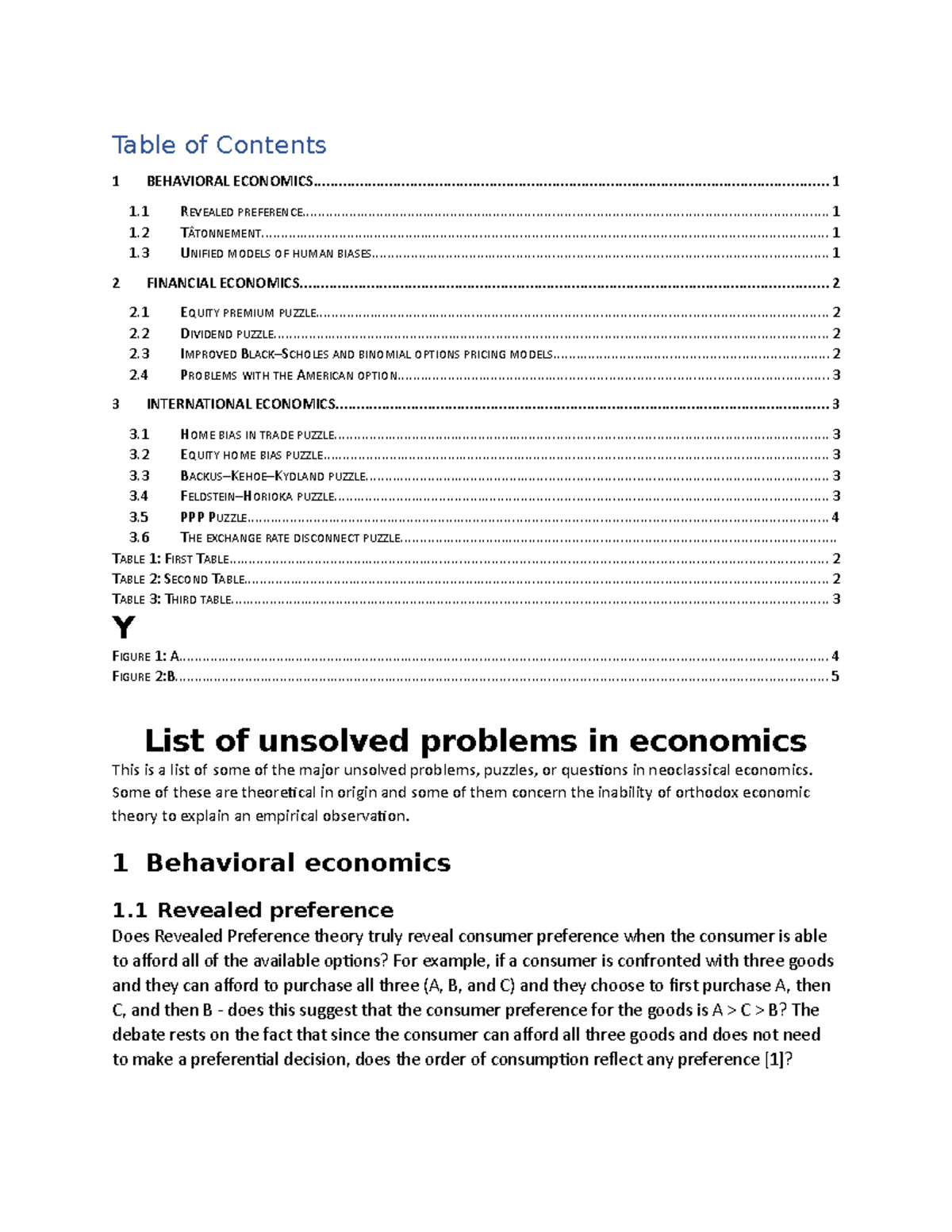 Unsolved-problems - Bài luyện tập hệ AEP - Table of Contents 1 ...