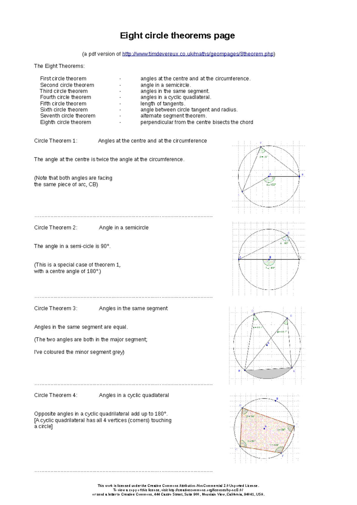8theorem - gr 8 maths - Eight circle theorems page (a pdf version of ...