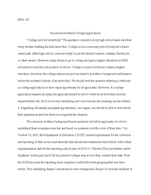 ENG 102 - Portfolio - ENG 102 Final Portfolio Step One Reflective ...