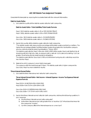 Acc 317 Project Two Paper - Project Two Analysis Paper Elizabeth ...
