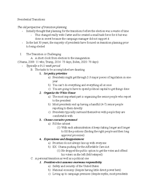 Understanding the Presidential Selection Process - Overview of the ...