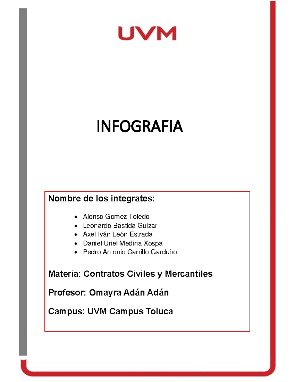 A4 Pdaal - trabajo - derecho penal - g INFOGRAFIA Nombre de los ...