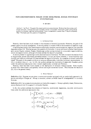 Uniqueness Methods IN Convex LIE Theory - UNIQUENESS METHODS IN CONVEX LIE THEORY G. MILLER ...