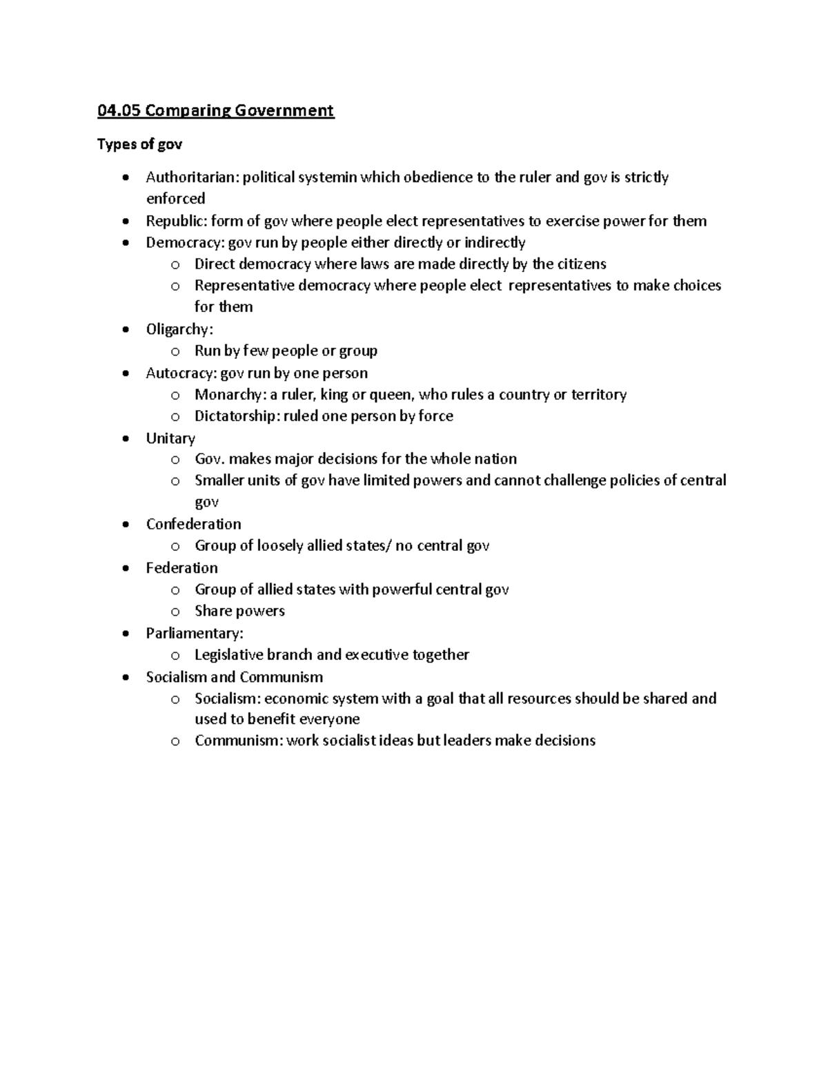 Comparing Governments U S Gov 04 Comparing Government Types Of Gov comparing-governments-u-s-gov-04-comparing-government-types-of-gov