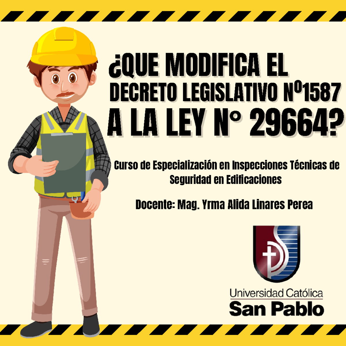 Comparacion Entre LEY 29664 Y DL 1587 - ¿QUE MODIFICA EL¿QUE MODIFICA EL DECRETO LEGISLATIVO ...