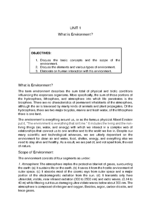 UNIT 2 People and Earths Ecosystem PDF - UNIT 2 People and Biomes Biomes Biomes can be defined ...