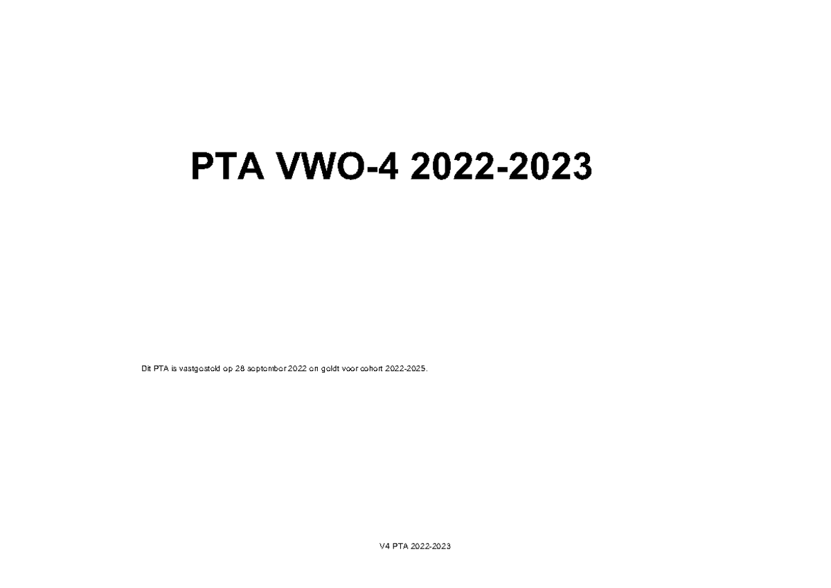 2223 PTA V4 publicatie - emsns - PTA VWO-4 2022- Dit PTA is vastgesteld op 28 september 2022 en ...