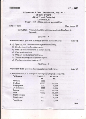 CMA 2020 PART 1 Chapter 5- Internal Controls - Section E – Internal ...