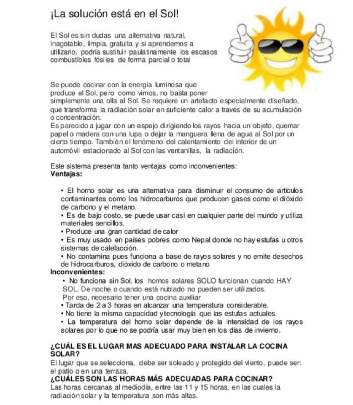 Digitalizar 01 jul 2022 - iLa solución está en el Sol! EI Sol es sin ...