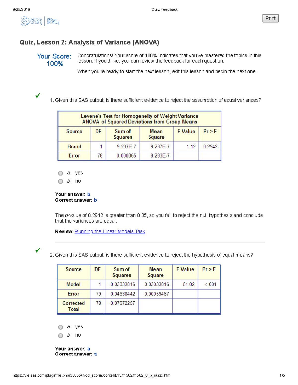 Quiz October 2019, questions and answers - Print Quiz, Lesson 2 ...