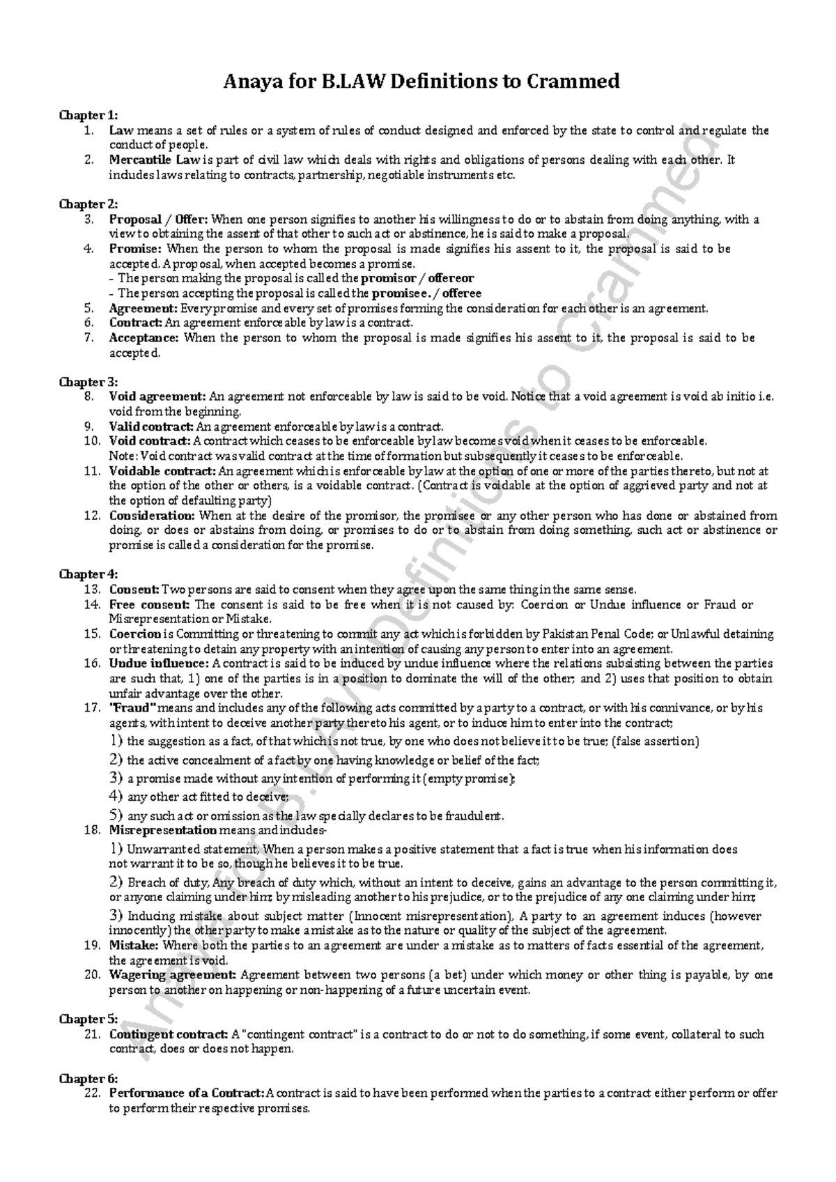 Anaya for B.LAW Definitions to Crammed - Anaya for B Definitions to ...