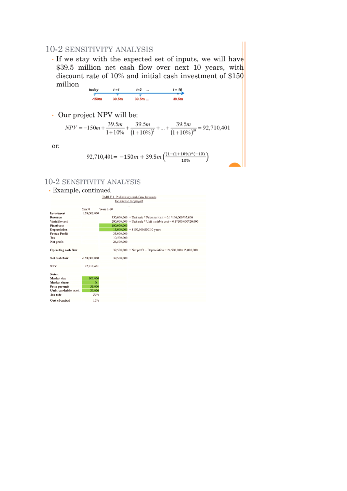 Good case and bad case - Summary of good and bad case in CF - EFB343 ...