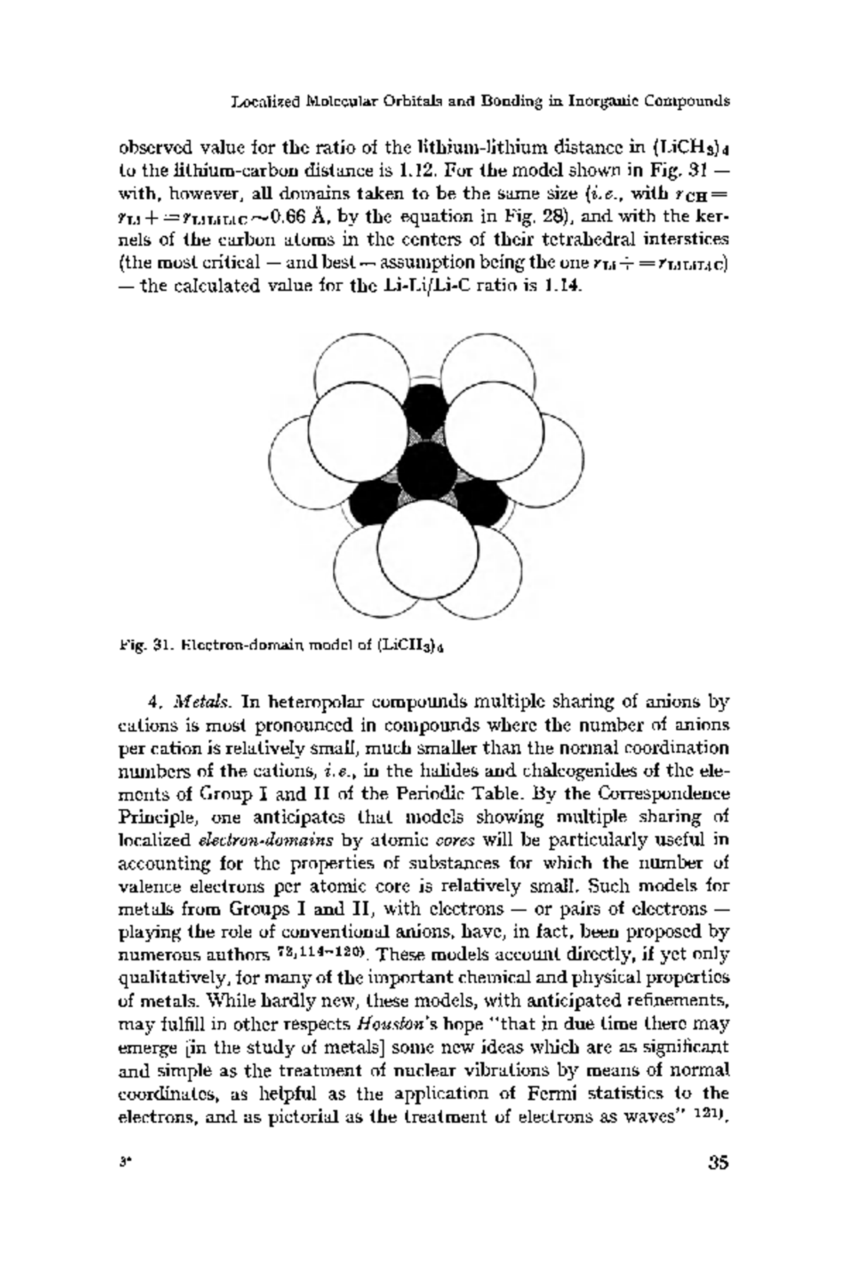 Inorganic and analytical chemistry 13 - Localized Molecular Orbitals and Bonding in Inorganic ...