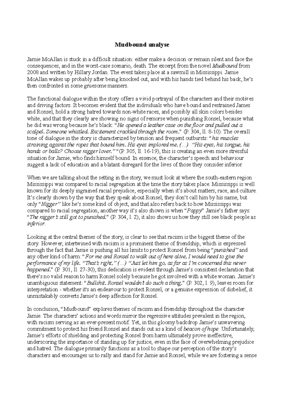 Mudbound analyse - Mudbound analyse Jamie McAllan is stuck in a ...