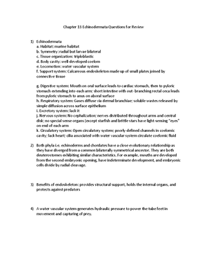 Summary chapter 10 - Dr. Matthew grober - Integrated Principles of ...