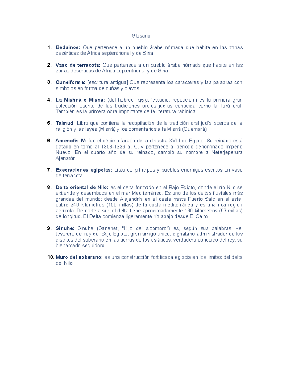 Glosario - kghk - Glosario Beduinos: Que pertenece a un pueblo árabe ...