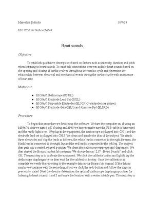 Experiment 3 lab report - ELECTROMYOGRAPHY I · Standard and Integrated ...