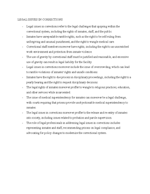 Inmate Subculture Notes - INMATE SUBCULTURE Inmate Sub-Culture can be ...