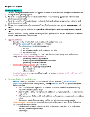 Ch. 24 - Asepsis and Infection Control - Chapter 24: Asepsis and ...