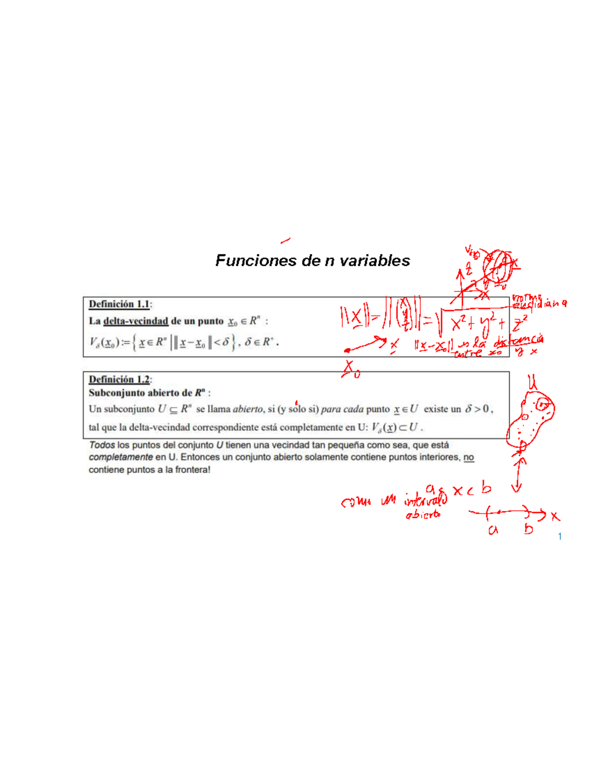 Abrir 1. Calculo de Varias Variables 22 comentarios 10 ohne Loesung ejercicio 2 2 - Funciones de ...