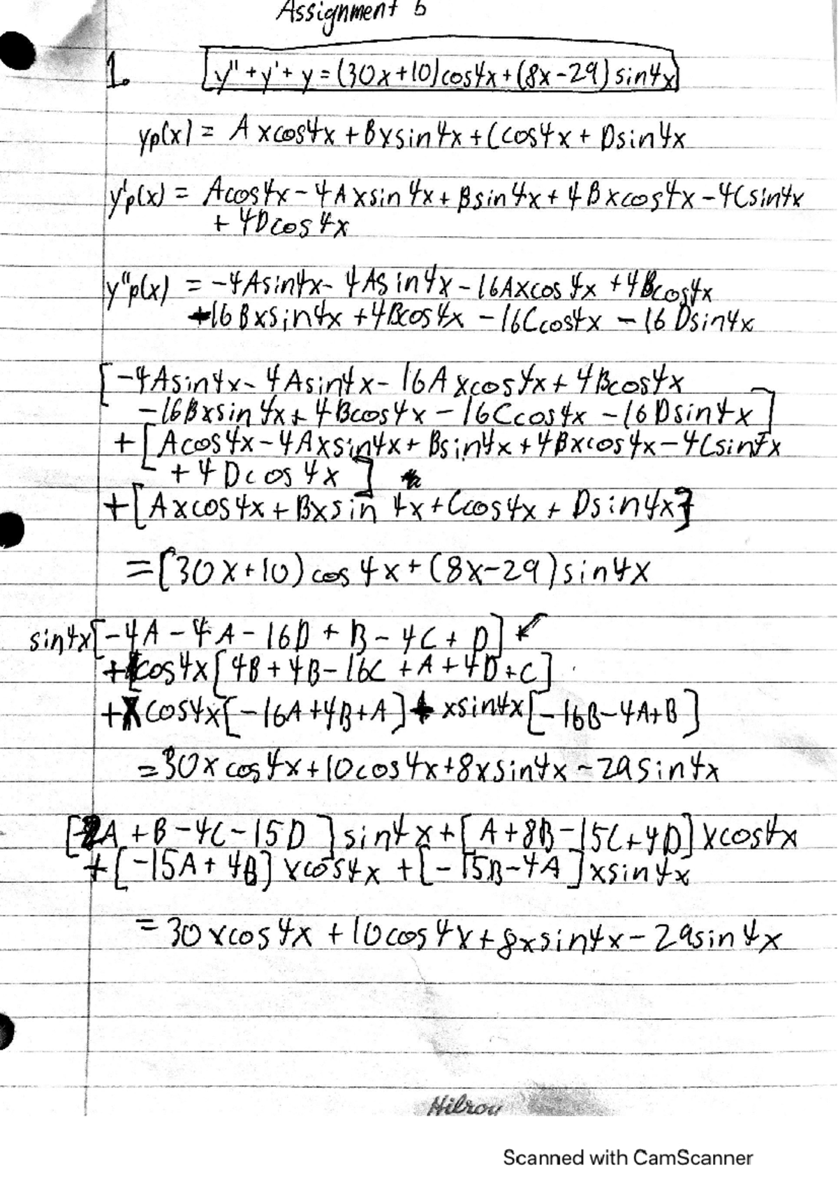 Assignment 5 MATH1005 - Math 1005 - Studocu