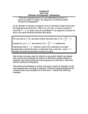 Math section 3 notes - MAT 146 - ISU - Studocu