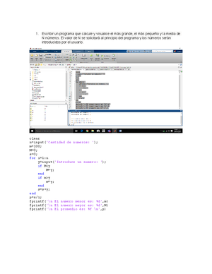 Ciclos anidados - Ejercicios a resolver con ciclos anidados 1. Usando funciones hacer un ...