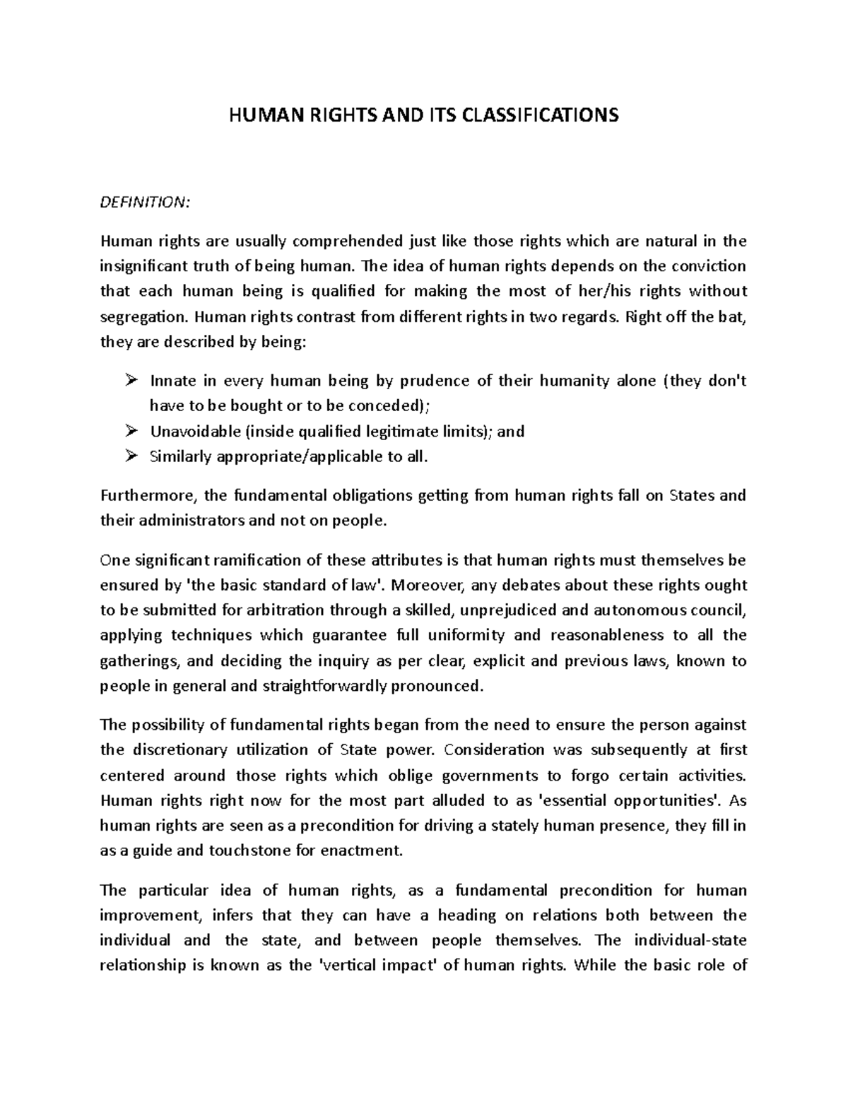 Human-rights-and-its-classifications 704813 1618073297 - HUMAN RIGHTS ...