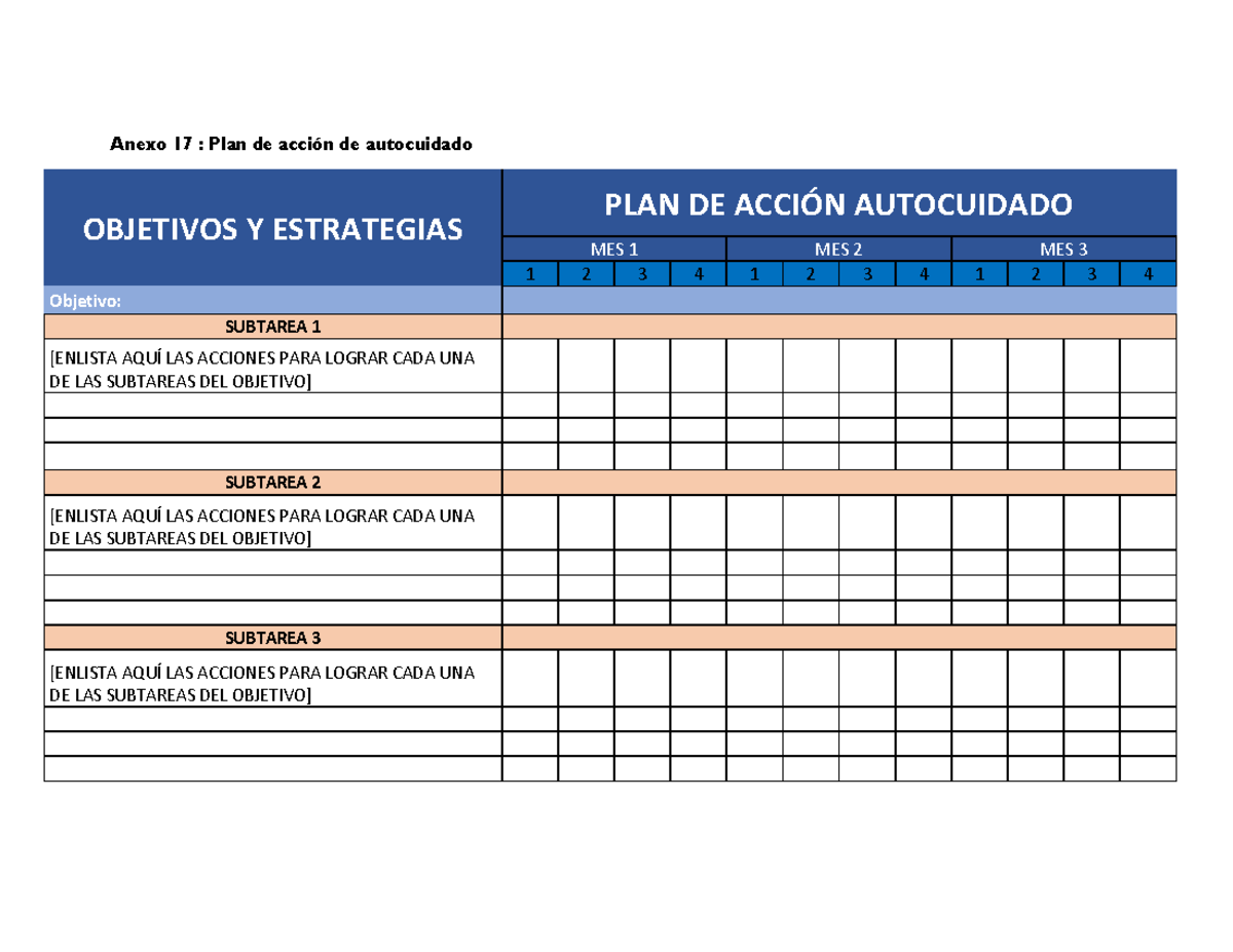 Plan de autocuidado - test proyectivo - Medicina Forense - Anexo 17 ...