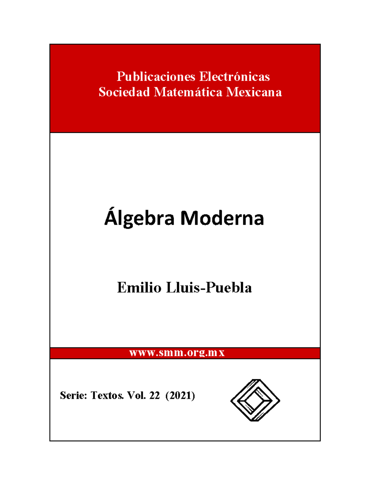 Algebra Moderna conceptos básicos - Publicaciones Electrónicas Sociedad ...