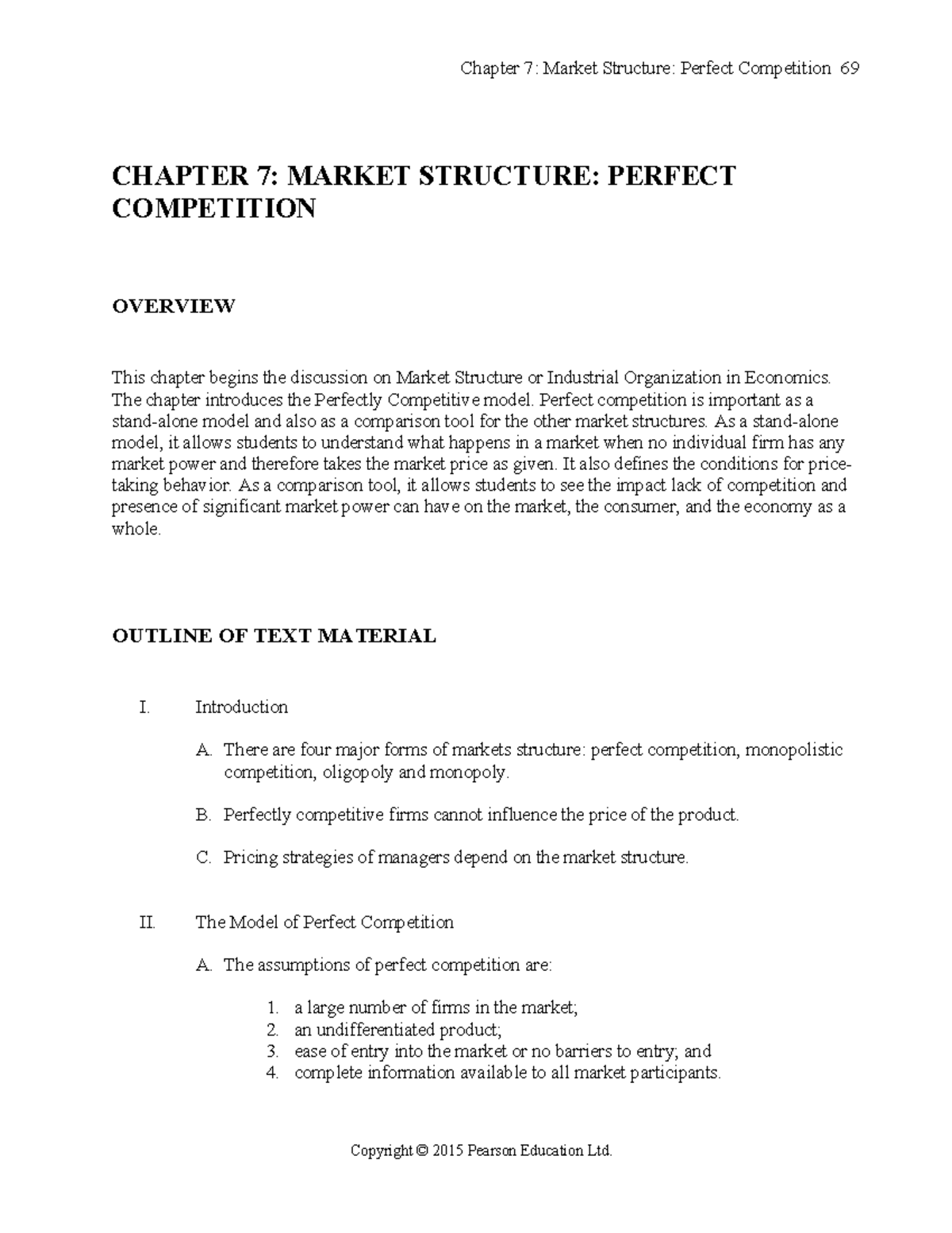 Ch14-Perfect-Competition - CHAPTER 7: MARKET STRUCTURE: PERFECT ...