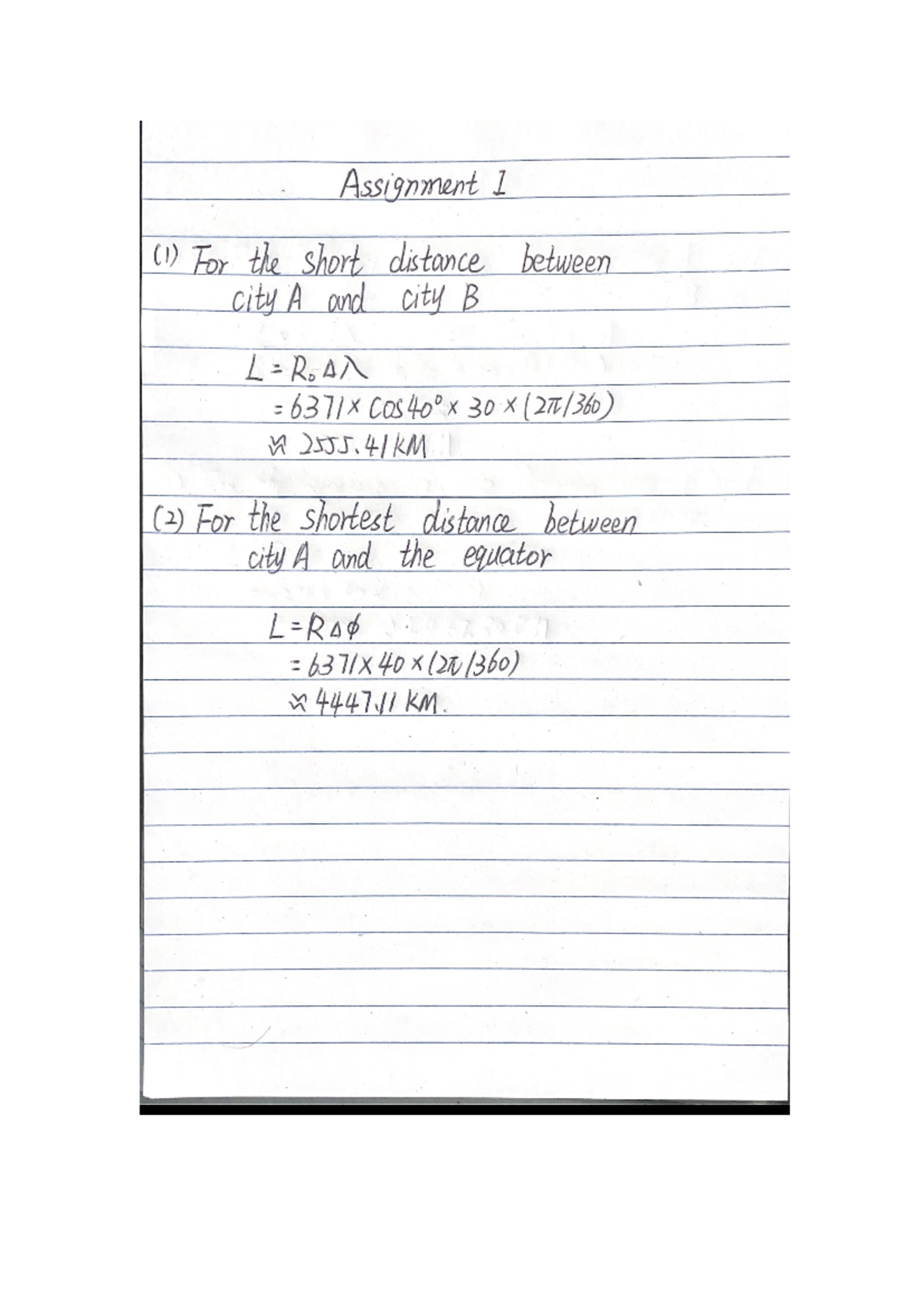 Earth 342 Assignment 1 - Earth 342 - Studocu