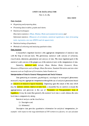 BUS RES Unit 6 Res Proposal Report writing BBM 4 AKJ - Unit 6: Research Proposal and Report ...