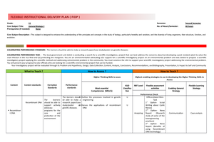 Curriculum Map Science 4 - DIARY CURRICULUM MAP SUBJECT: SCIENCE GRADE ...