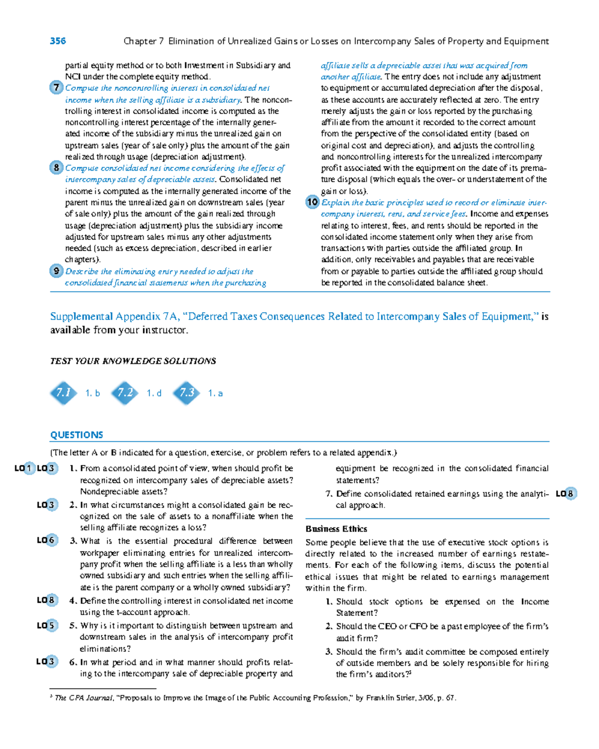 7spl - ACC ACF 2400 Tutorial 6 Suggested Solutions Semester 1 2019 ...