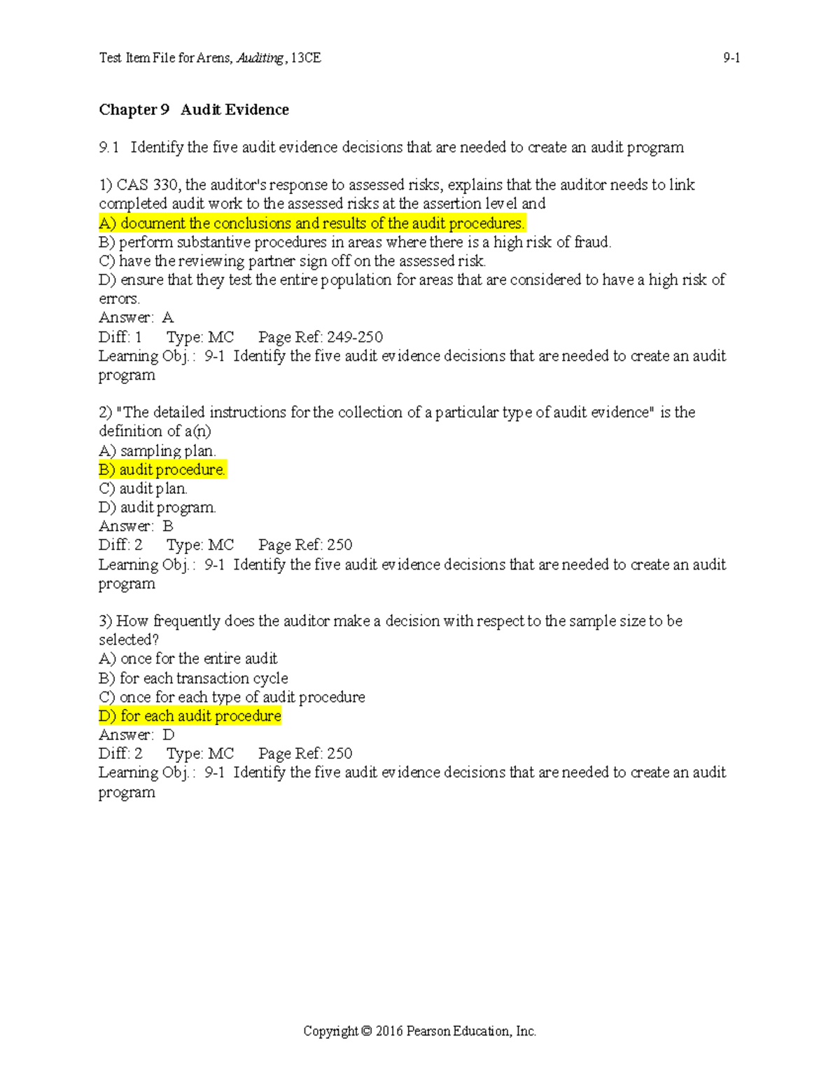 09 arens aas 13ce tif 09 - practice material for each chapter - Chapter ...