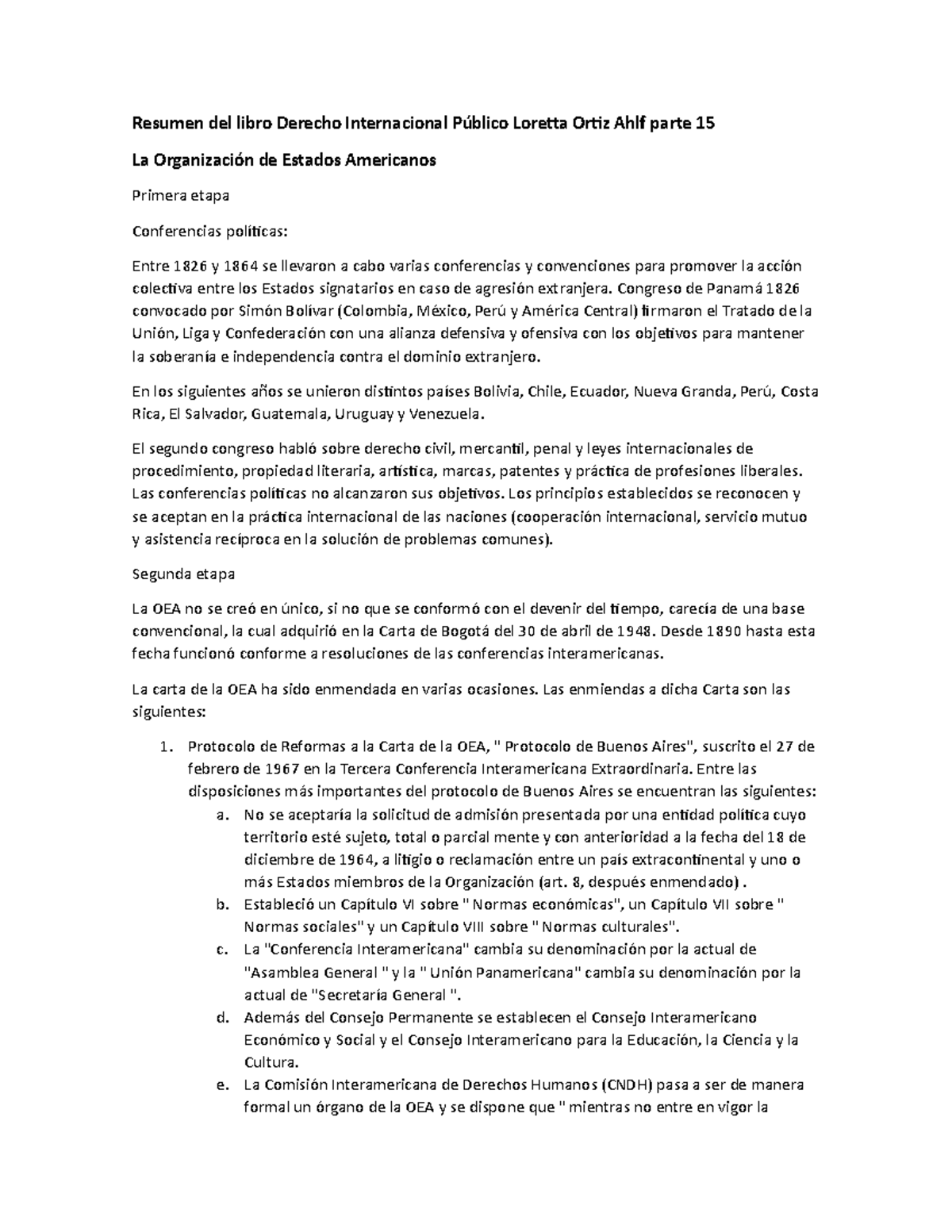 Resumen del libro Derecho Internacional Público Loretta Ortiz Ahlf ...