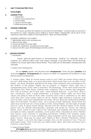 Philippine Indigenous Communities Course Outline - COLLEGE OF ARTS AND ...