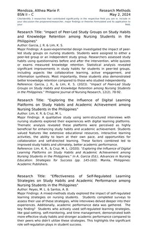 RRL Sample - Writing Among the four macro-skills, reading and writing ...