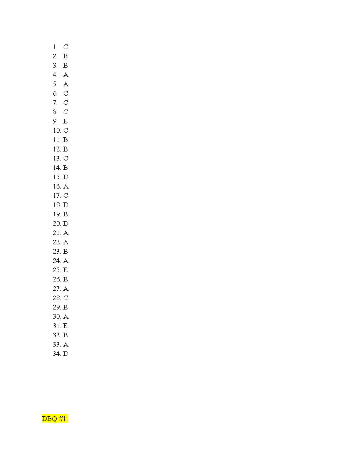 Apush Final - Course work done using the US History textbook - 1. C 2 ...