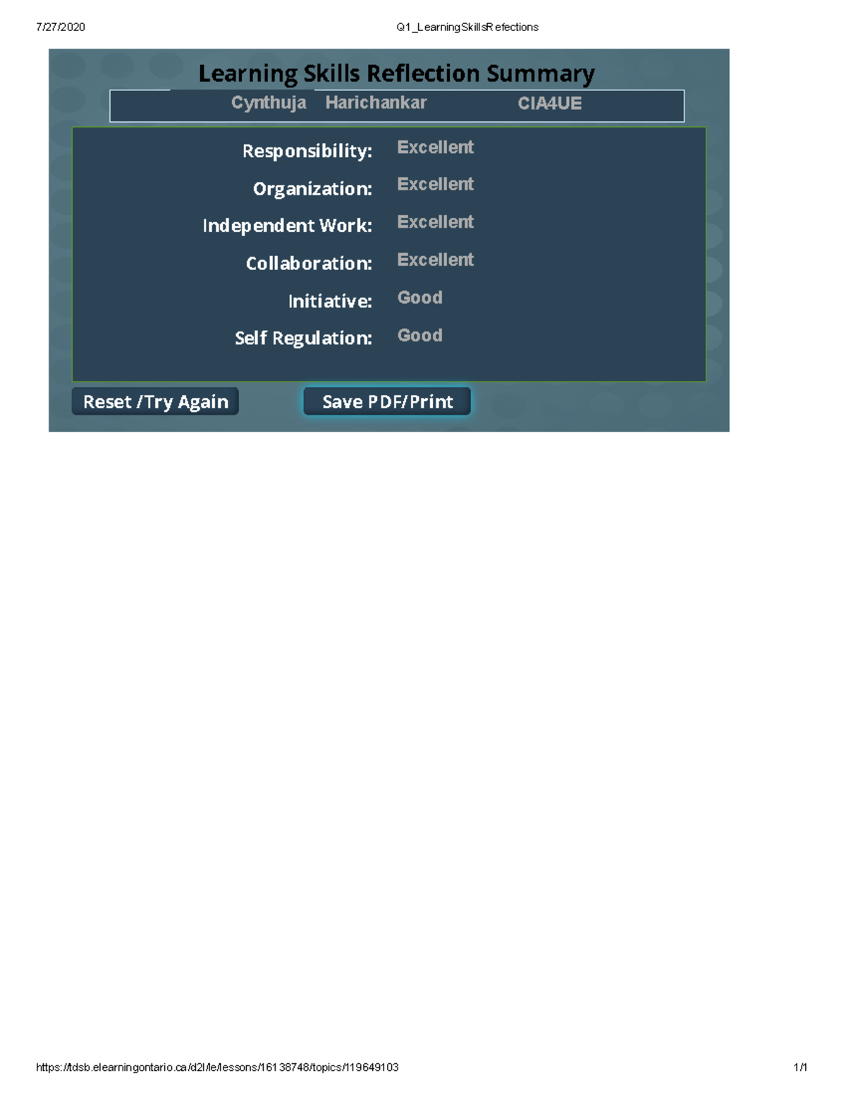 Learning Online Student Orientation - e Summer August 2020 - Learning ...
