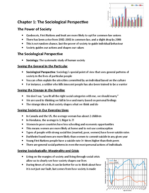 SOC Notes (1-4) - summary of textbook chapters - MIDTERM REVIEW NOTES ...
