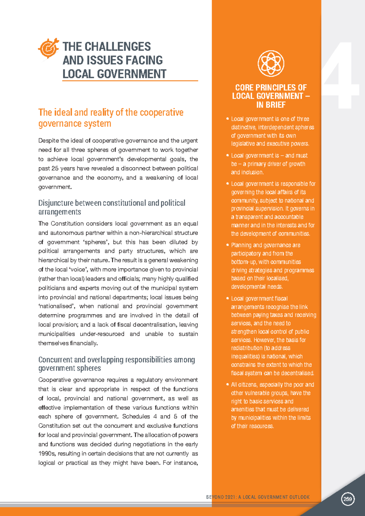 S4 Challenges and issues facing government - 4 BEYOND 2021: A LOCAL ...