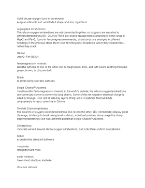 Geology concepts pressure, temperature, rock transformation - Mohs ...