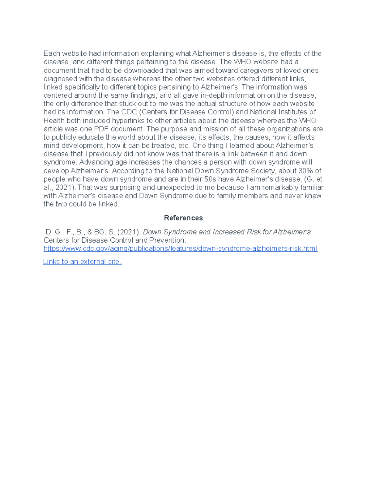 Unit 3 Discussion - Source Evaluation (20) - Each website had ...