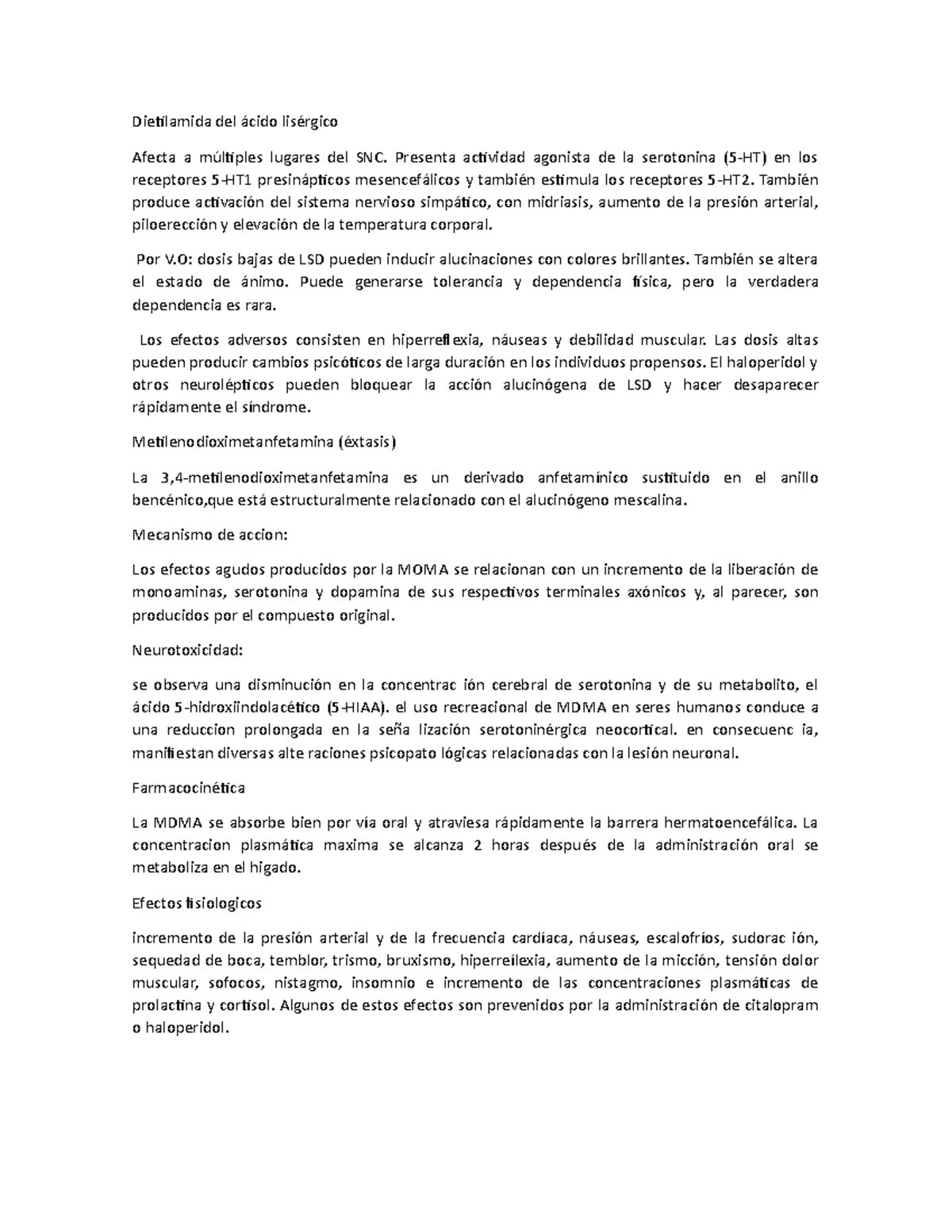 Dietilamida del ácido lisérgico - Éxtasis - Dietilamida del ácido ...